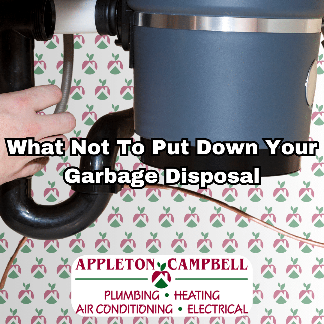 What Not To Put Down Your Garbage Disposal | Appleton Campbell